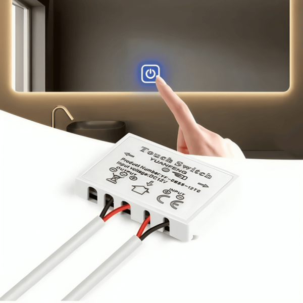 Touch Sensor Switch – Dimmable LED Light Control for 12V/24V Systems ...